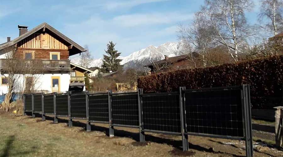Solarzaun in Maishofen | Next2Sun