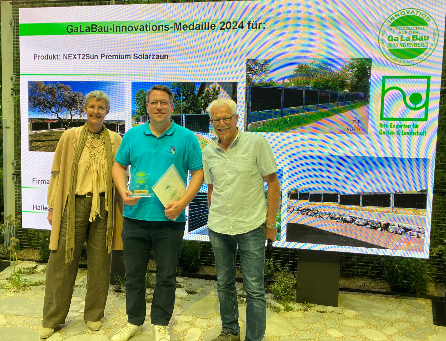 Next2Sun wins GaLaBau innovation medal